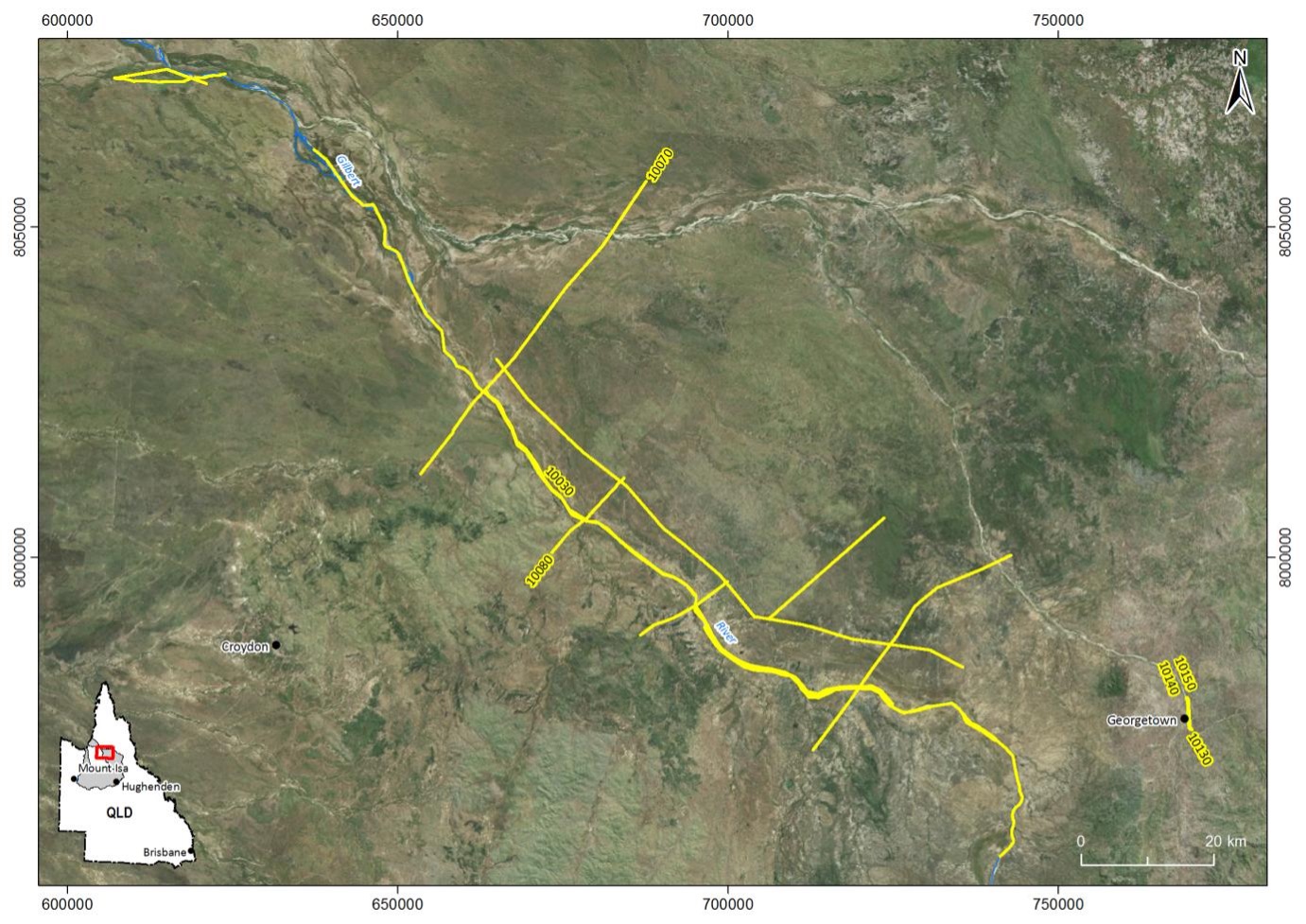 Geophysics – Gilbert River Digital Twin – Understanding the Gilbert River Agricultural Precinct